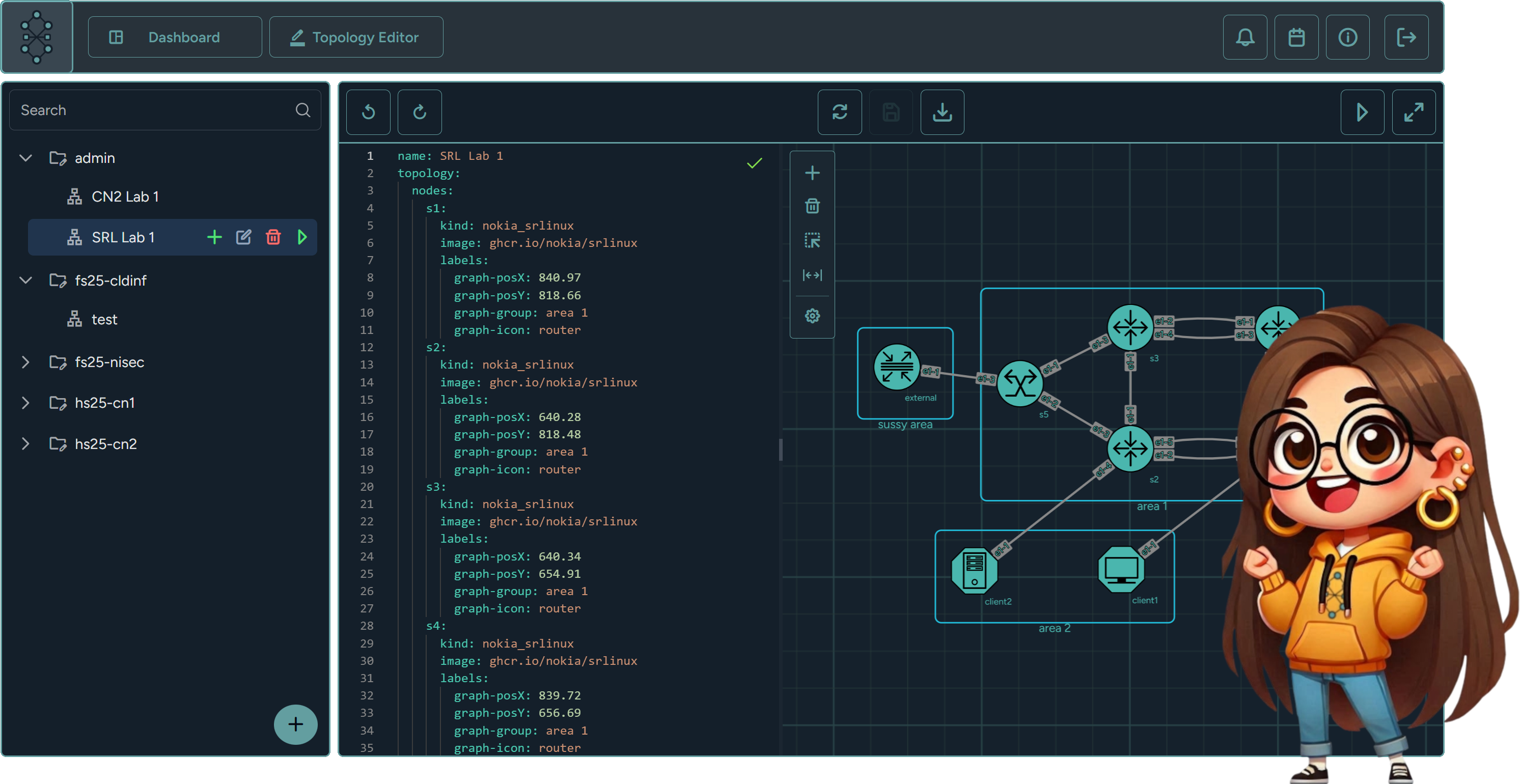 GitHub - antimony-team/antimony: A visual approach to designing and managing Containerlab networks.